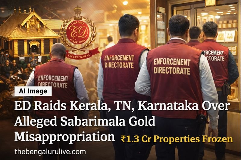 ED Raids Across Kerala, Tamil Nadu, Karnataka In Sabarimala Gold ...